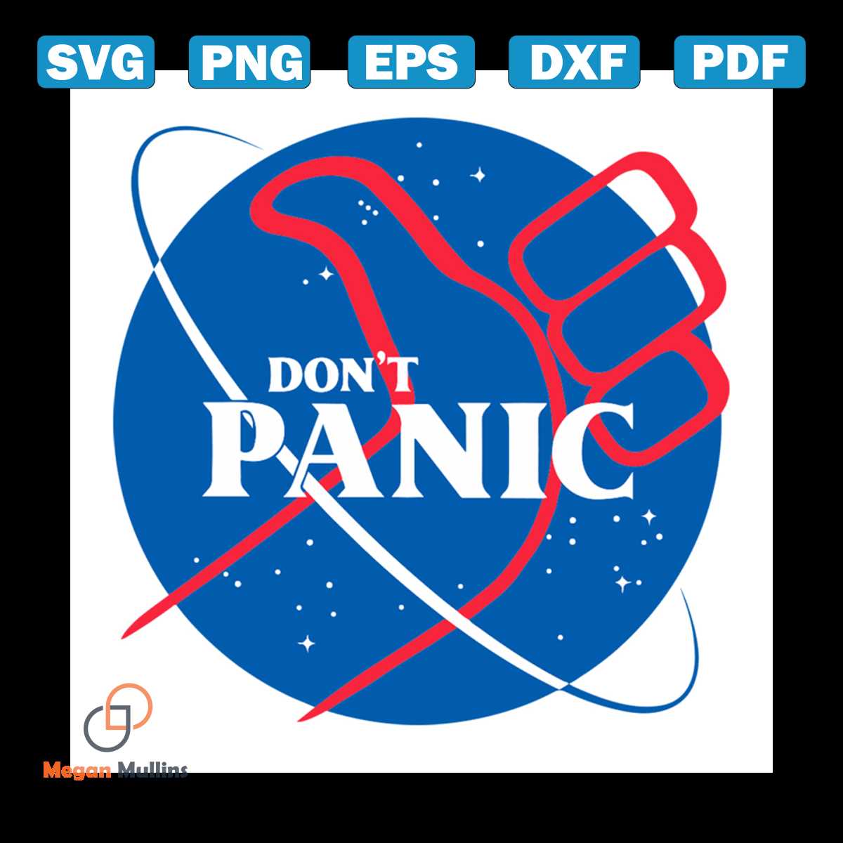 DON'T PANIC PNG svg - Inspire Uplift