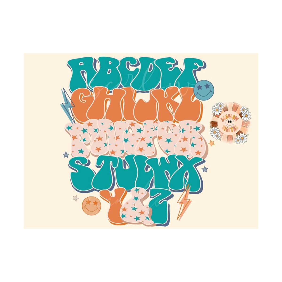 Alphabet PNG-Teacher Sublimation Digital Design Download-kid - Inspire ...