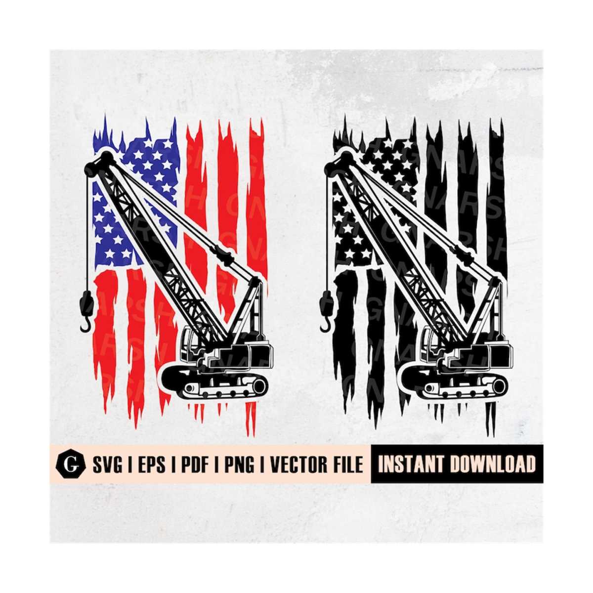 US Crane Svg File | Crane clipart | Crane bundle | Construct | Inspire ...