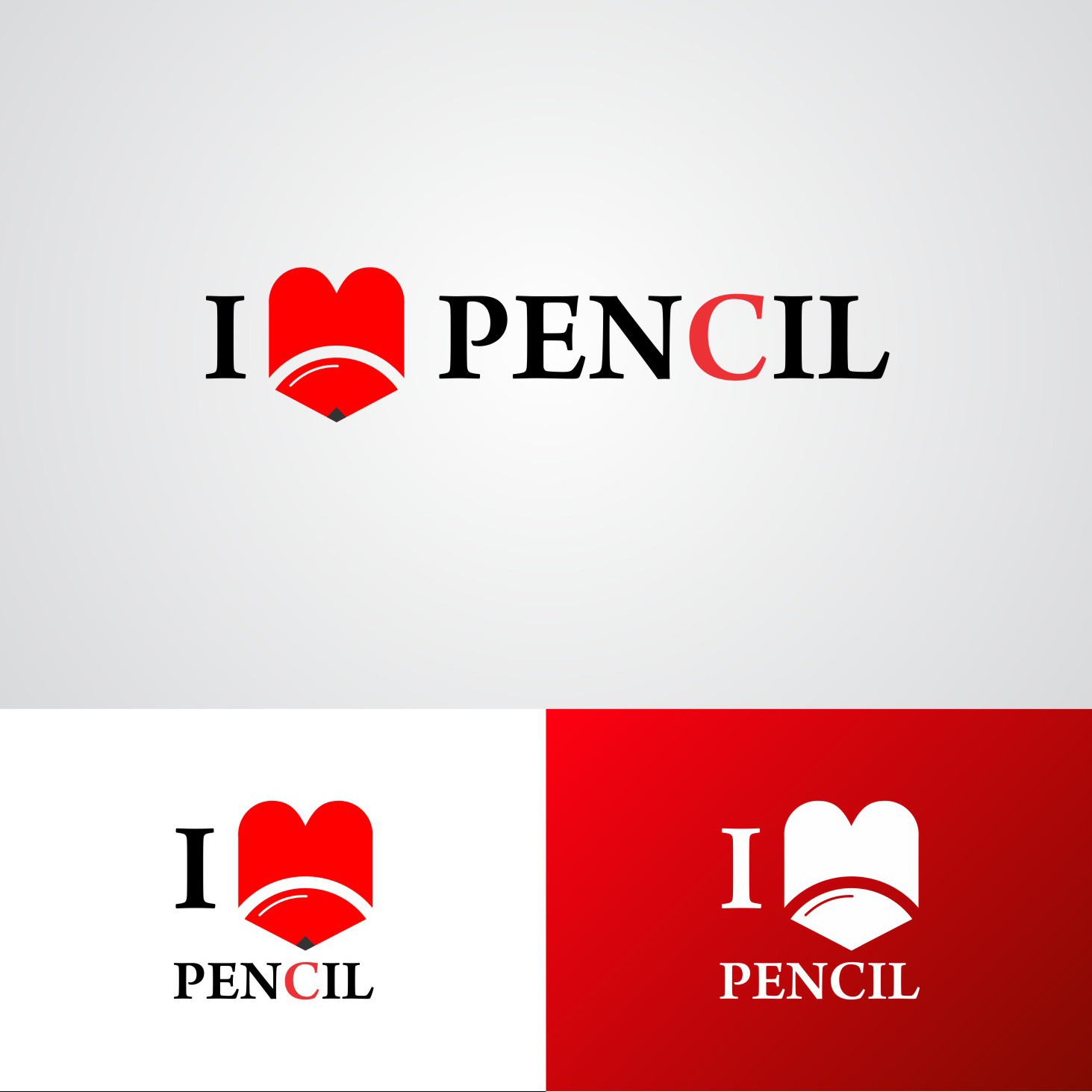 Pencil Logo Design Template 74 | Inspire Uplift