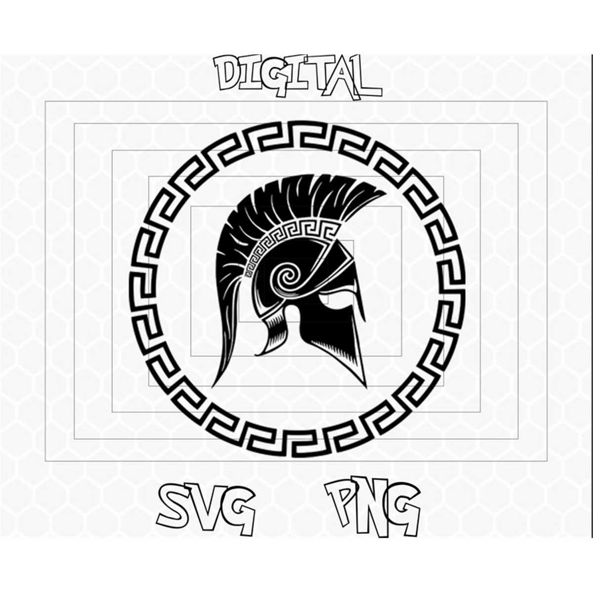 Spartan Helmet Svg File | Inspire Uplift