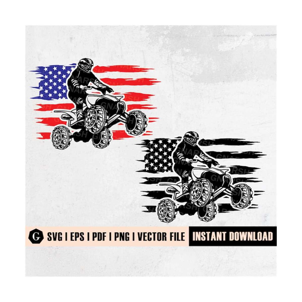 US Atv Svg File | Atv Offroad Svg | Dirty 4 wheels | RZR Atv | Inspire ...