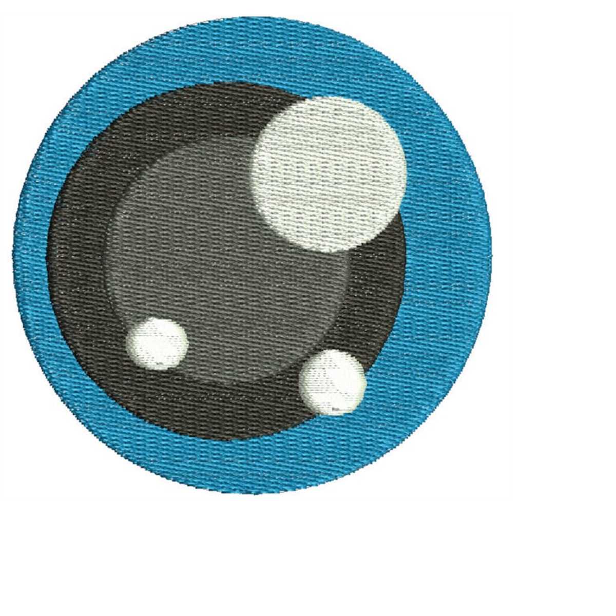 round eyes four sizes / eyes for a plush toy Machine Embroi - Inspire ...