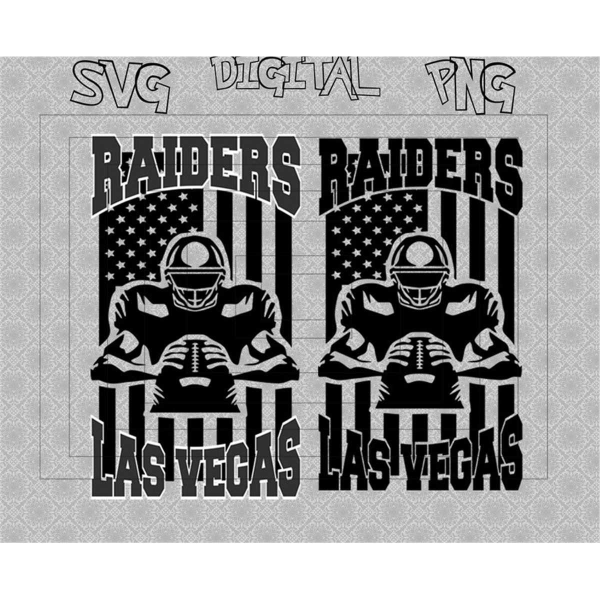 Raiders Football Svg File - Inspire Uplift