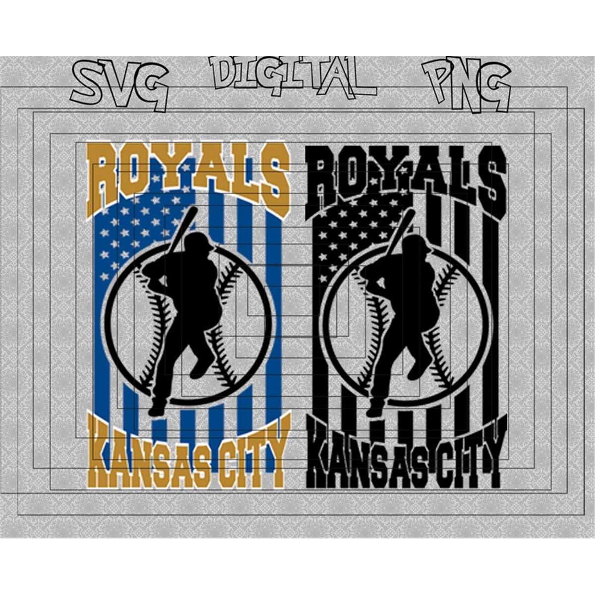Royals Baseball Svg File - Inspire Uplift