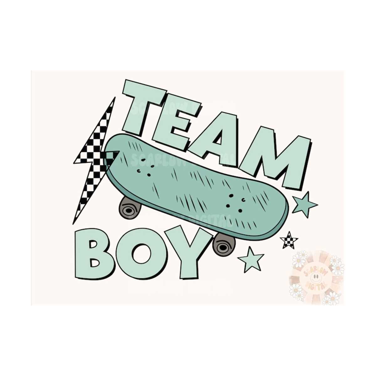 Team Boy PNG-Gender Reveal Sublimation Digital Design Downlo | Inspire ...