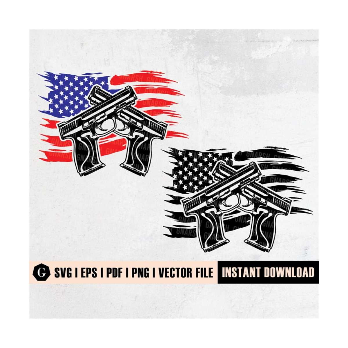 US 45 Caliver Handgun Svg | Gun Svg | Handgun pistol Svg | G | Inspire ...