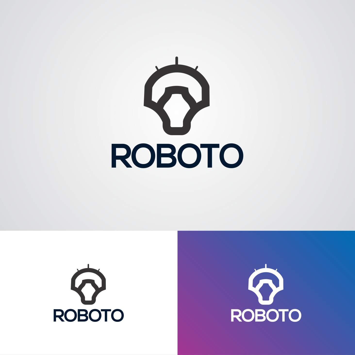 Roboto Logo Design Template 113 | Inspire Uplift
