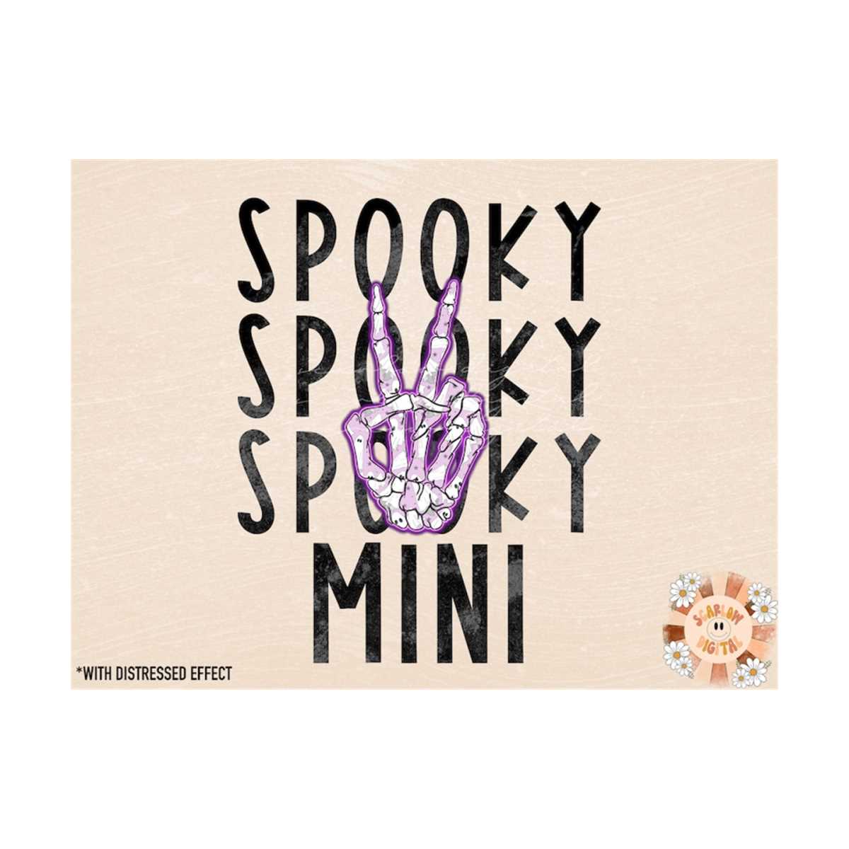 Spooky Mini PNG-Halloween Sublimation Design-Halloween mini - Inspire ...