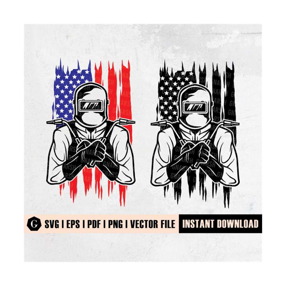 Welding USA Flag Svg | American Welder Svg | Welding Steel M | Inspire ...