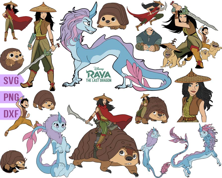 Disney Raya svg, Raya svg Bundle, Raya and the Last Dragon s - Inspire ...