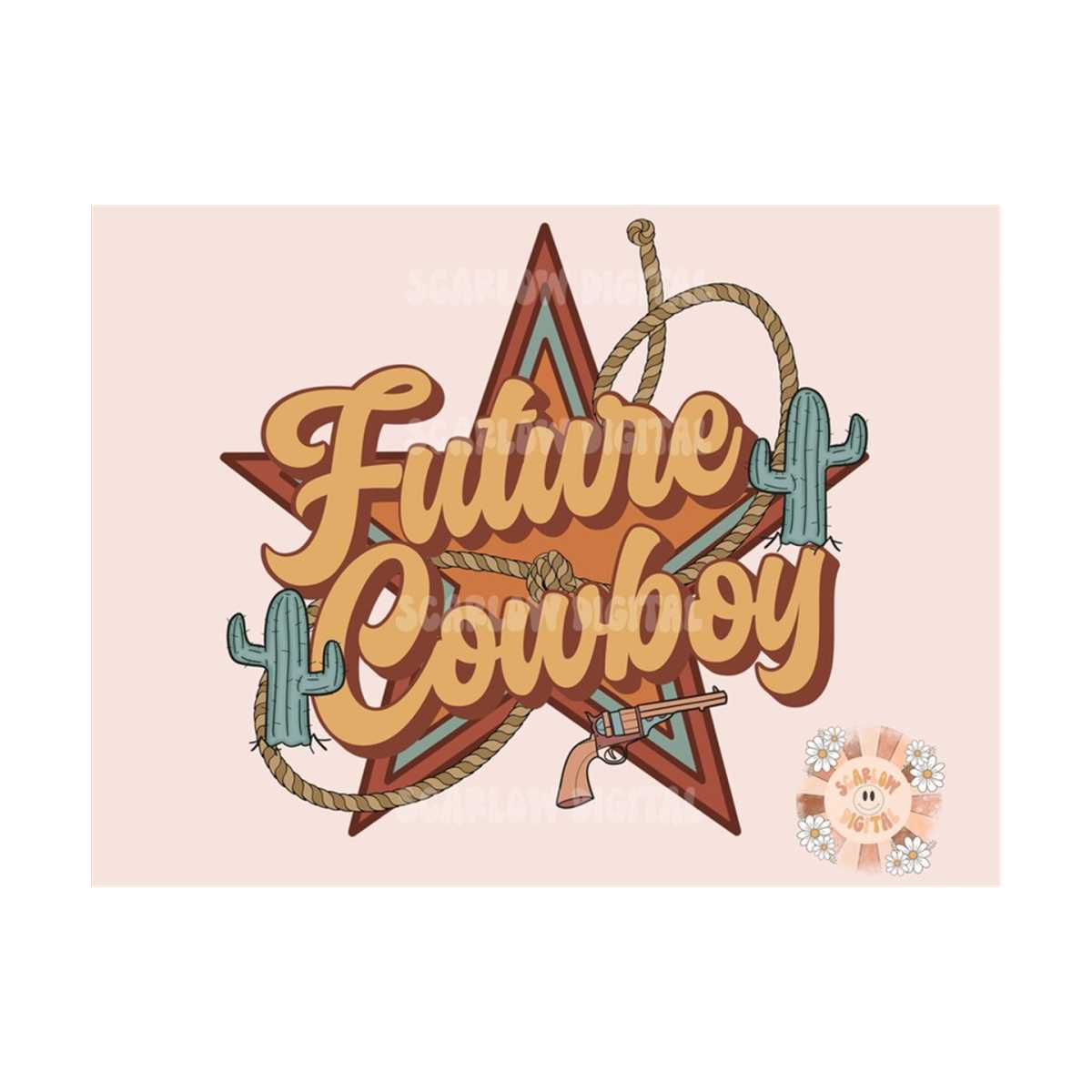 Future Cowboy PNG-Western Sublimation Digital Design Downloa | Inspire ...