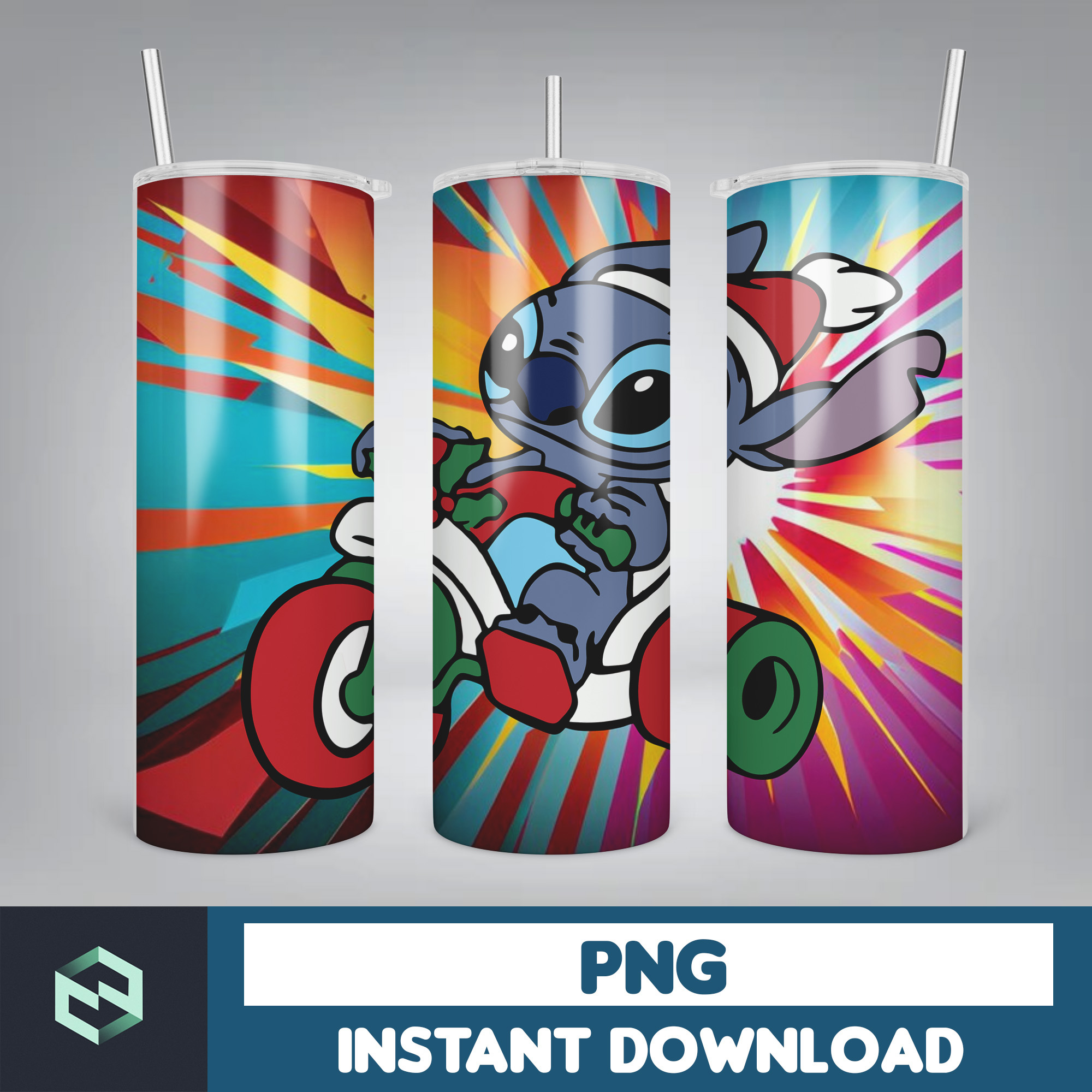 Christmas Stitch Tumbler Wrap, Stitch Sublimation Designs, 2 | Inspire ...