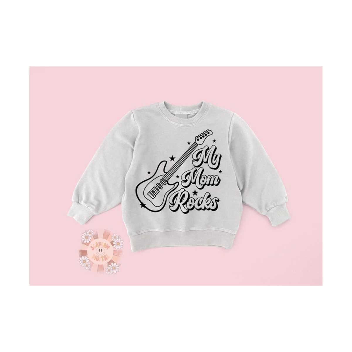 My Mom Rocks SVG Digital Design Download-Cricut files SVG, r - Inspire ...