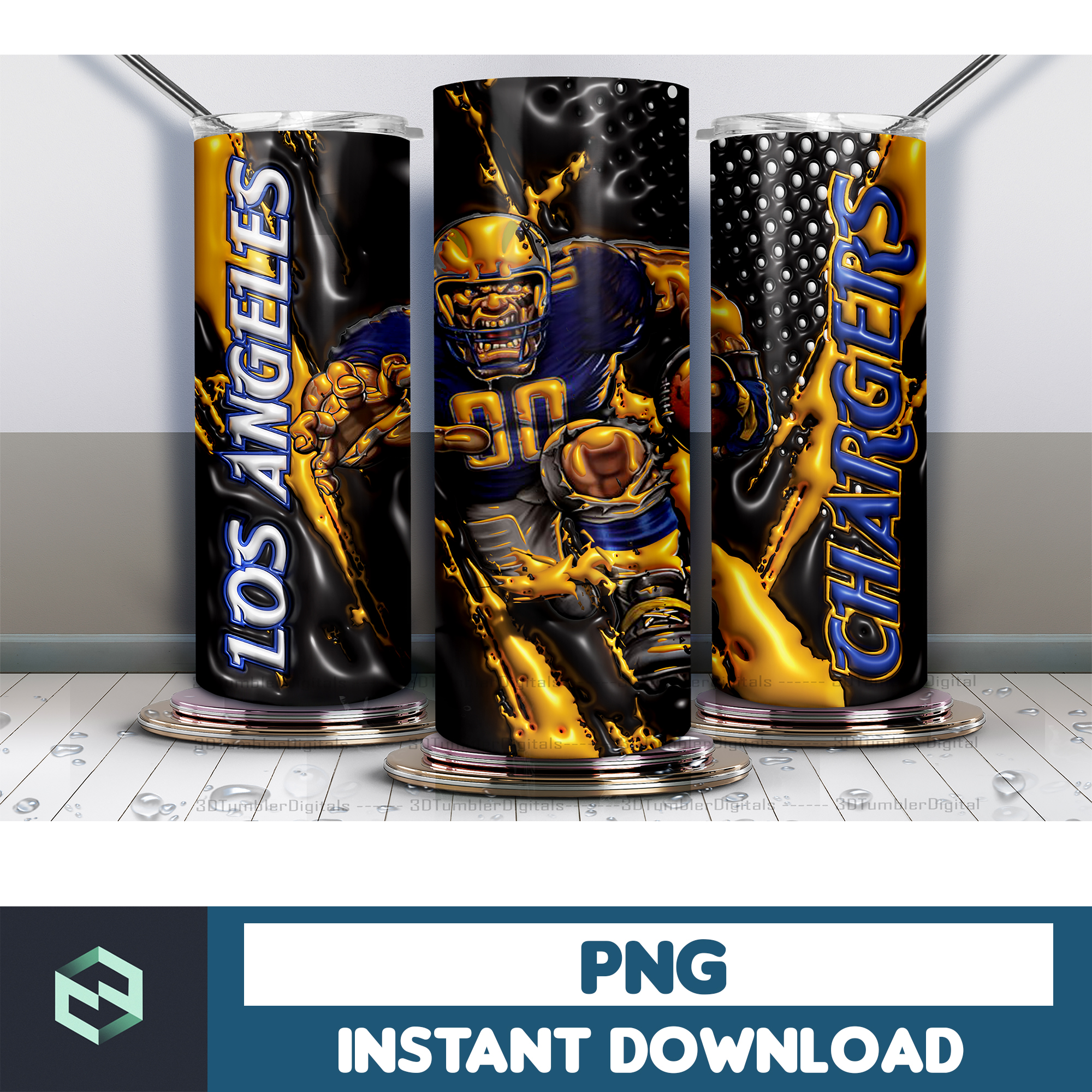 Football Tumbler Wrap Design, 3D Inflated Football Tumbler w | Inspire ...
