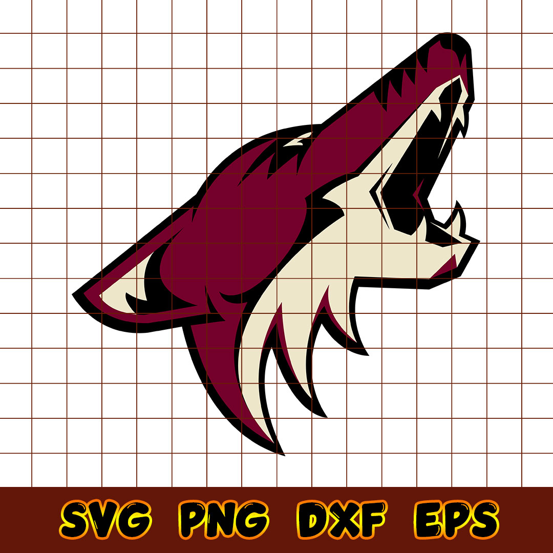 Logo Arizona Coyotes Svg, Arizona Coyotes Svg, NHL Svg, Hock - Inspire ...