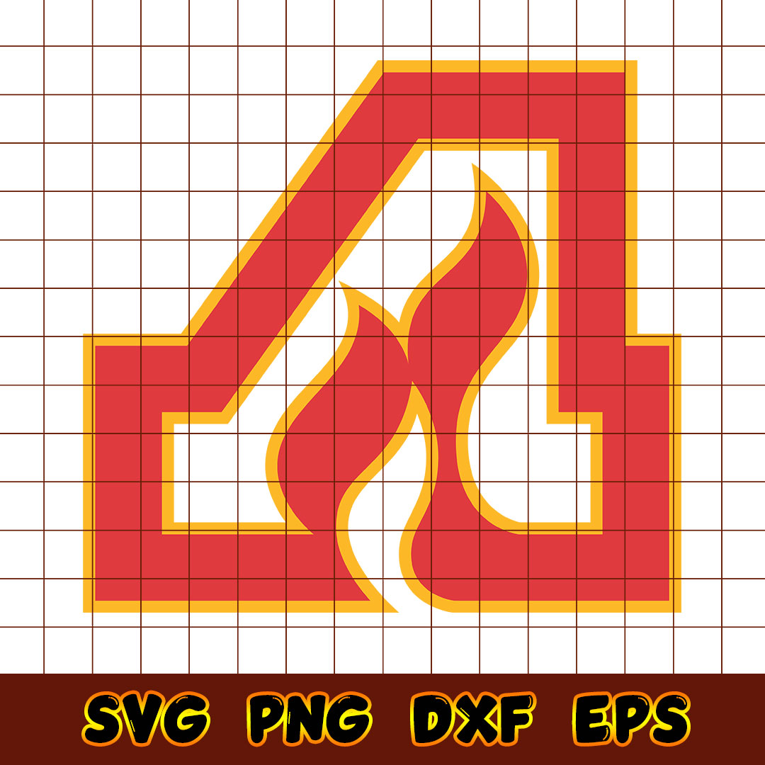 Calgary Flames Team Logo Svg, Calgary Flames Svg, NHL Svg, H - Inspire ...