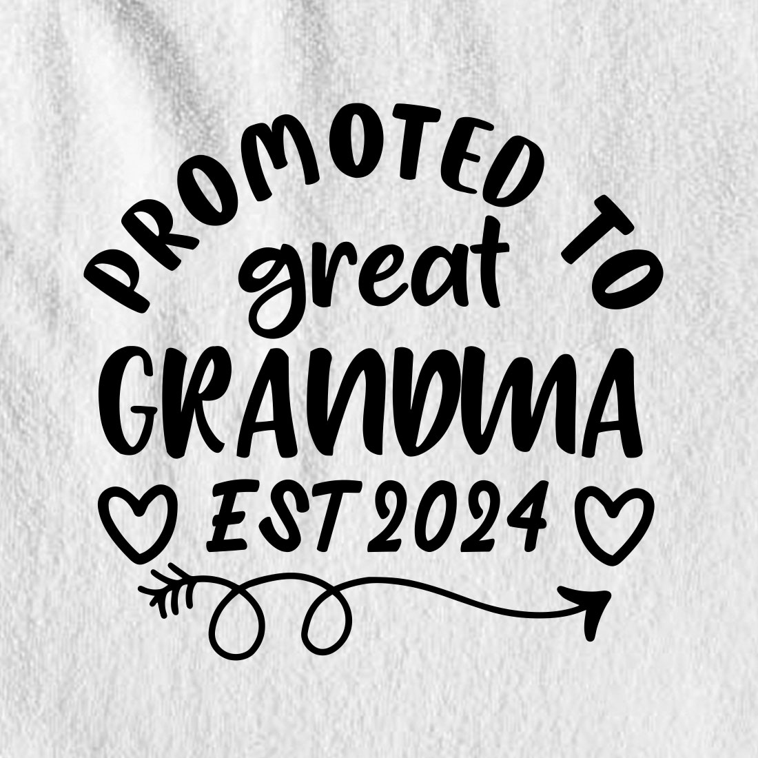 Promoted to Great Grandma Est 2024 Great Grandmother Svg Pri - Inspire ...