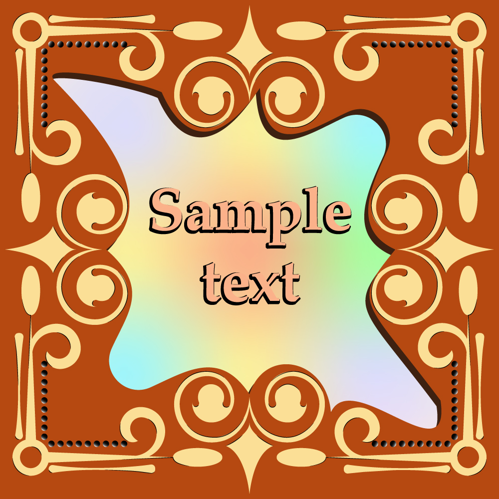 Clipart frame for congratulations, wedding, seamless pattern - Inspire ...