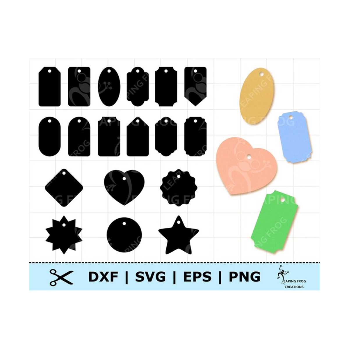 Gift Tags SVG. Cricut cut files, Silhouette. Labels SVG. Pri - Inspire ...
