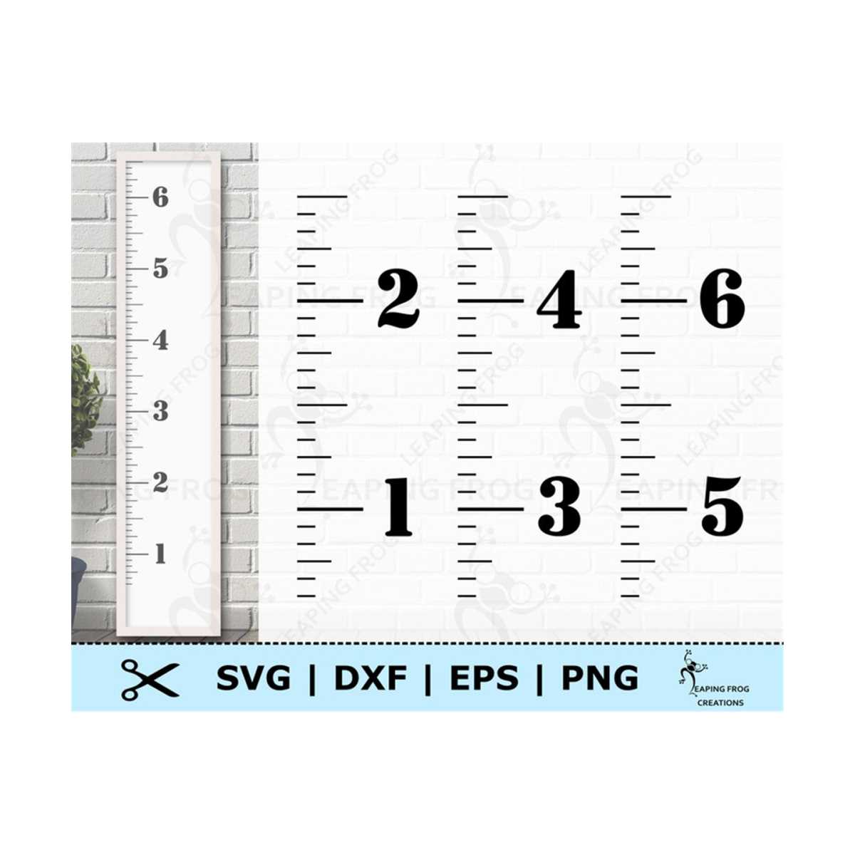 Growth Chart SVG. PNG. Cricut cut files, Silhouette files. - Inspire Uplift