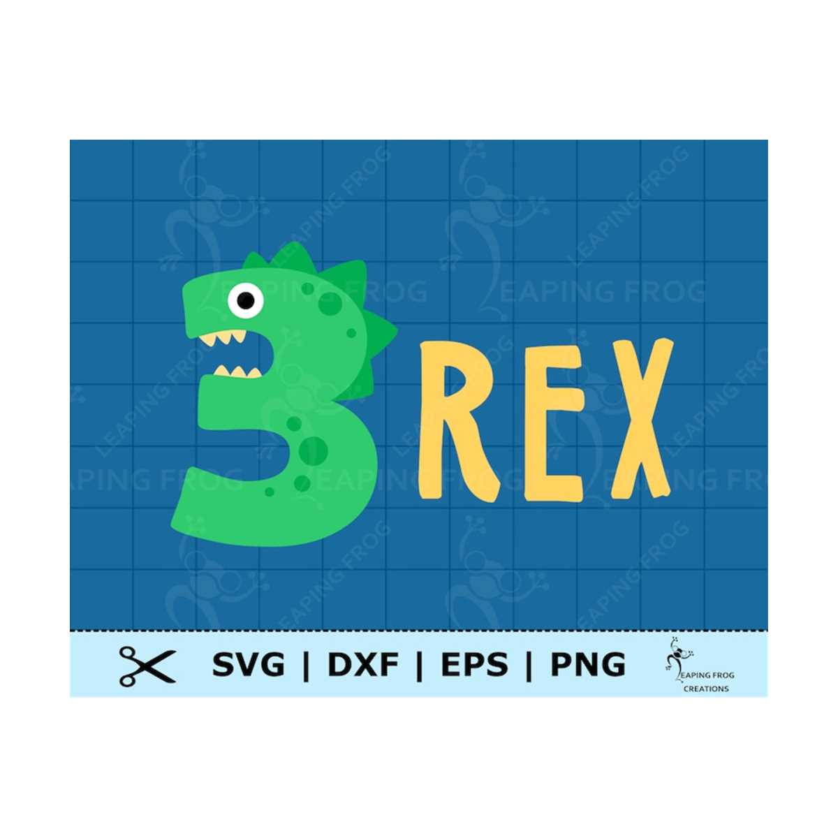 Three Rex SVG. Dinosaur Birthday svg. Cricut cut files, lay - Inspire ...