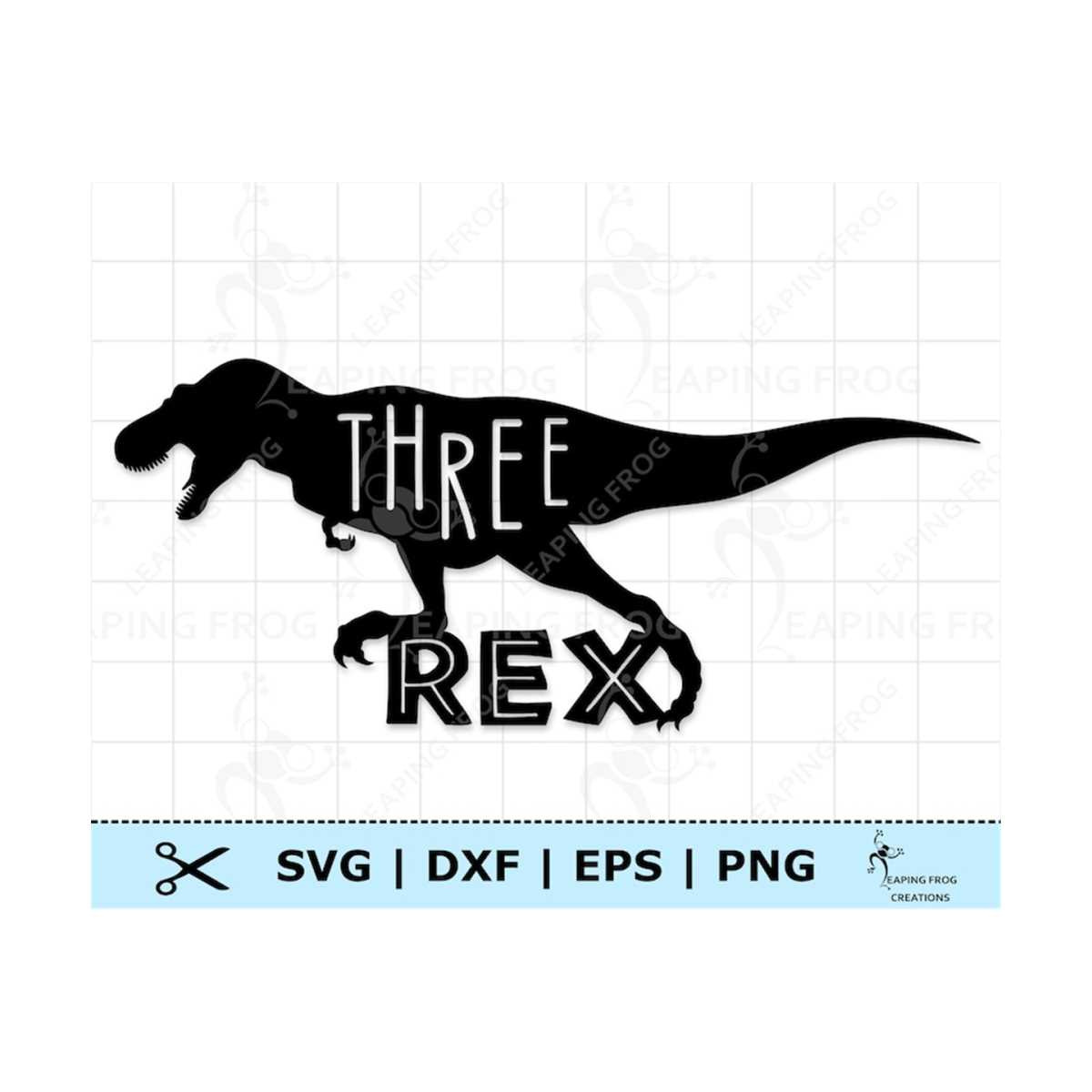 Three Rex SVG. Dinosaur Birthday svg. Cricut cut files, lay - Inspire ...