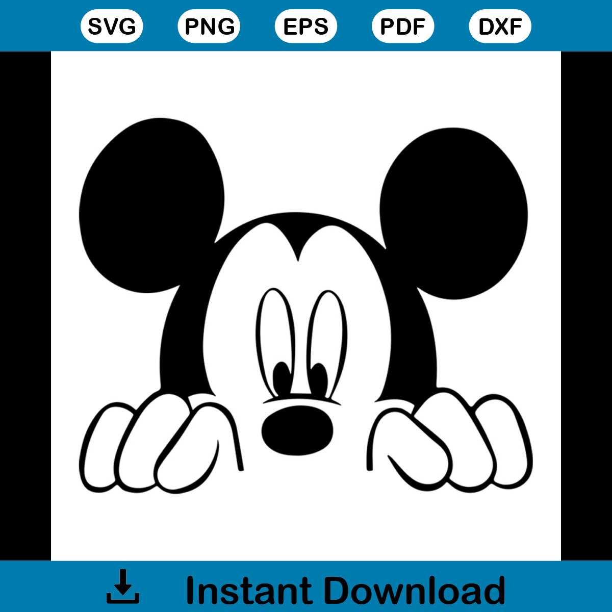 Mickey Mouse Face Svg, Disney Svg, Mickey Mouse Svg, Mickey - Inspire Uplift