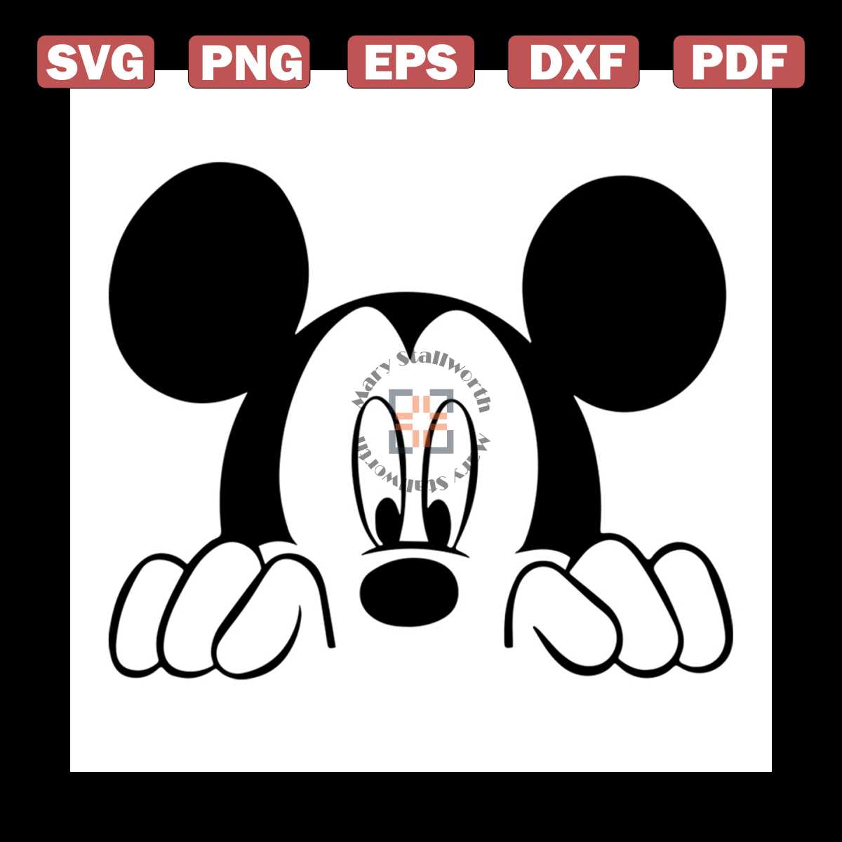 Mickey Mouse Face Svg, Disney Svg, Mickey Mouse Svg, Mickey | Inspire ...