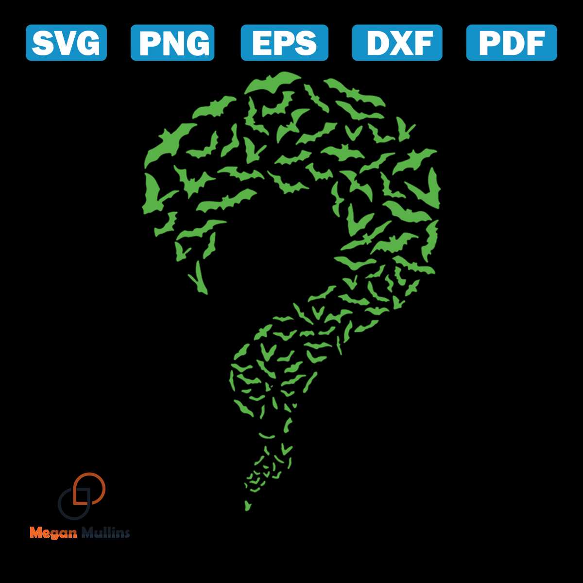 The Riddler Criminal Mastermind TV Show Svg | Inspire Uplift