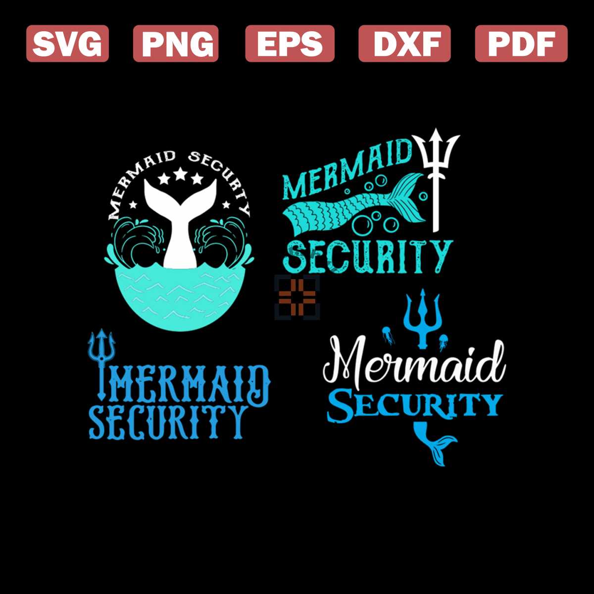 Mermaid Security Svg Bundle, Disney Svg, Mermaid Svg, Disney - Inspire ...