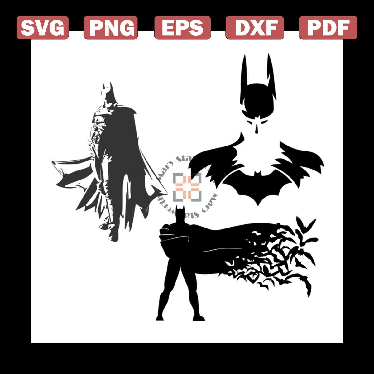 3 Designs Batman Superhero Save The World Svg | Inspire Uplift