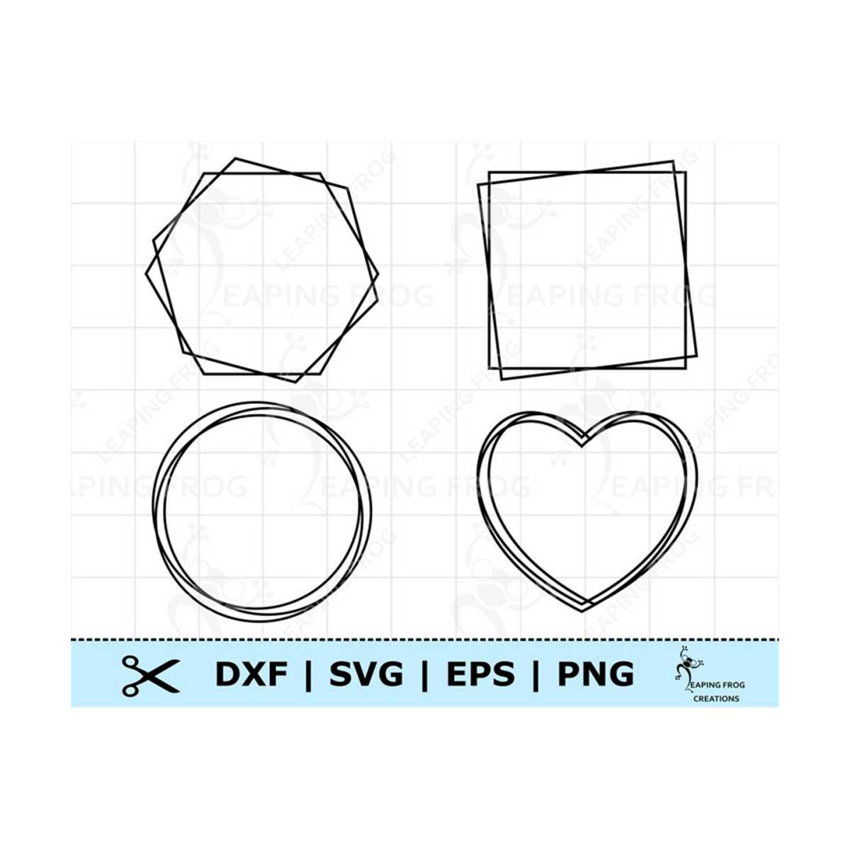 Wire Frames SVG. Cricut cut files, silhouette. Circle Wire F | Inspire ...