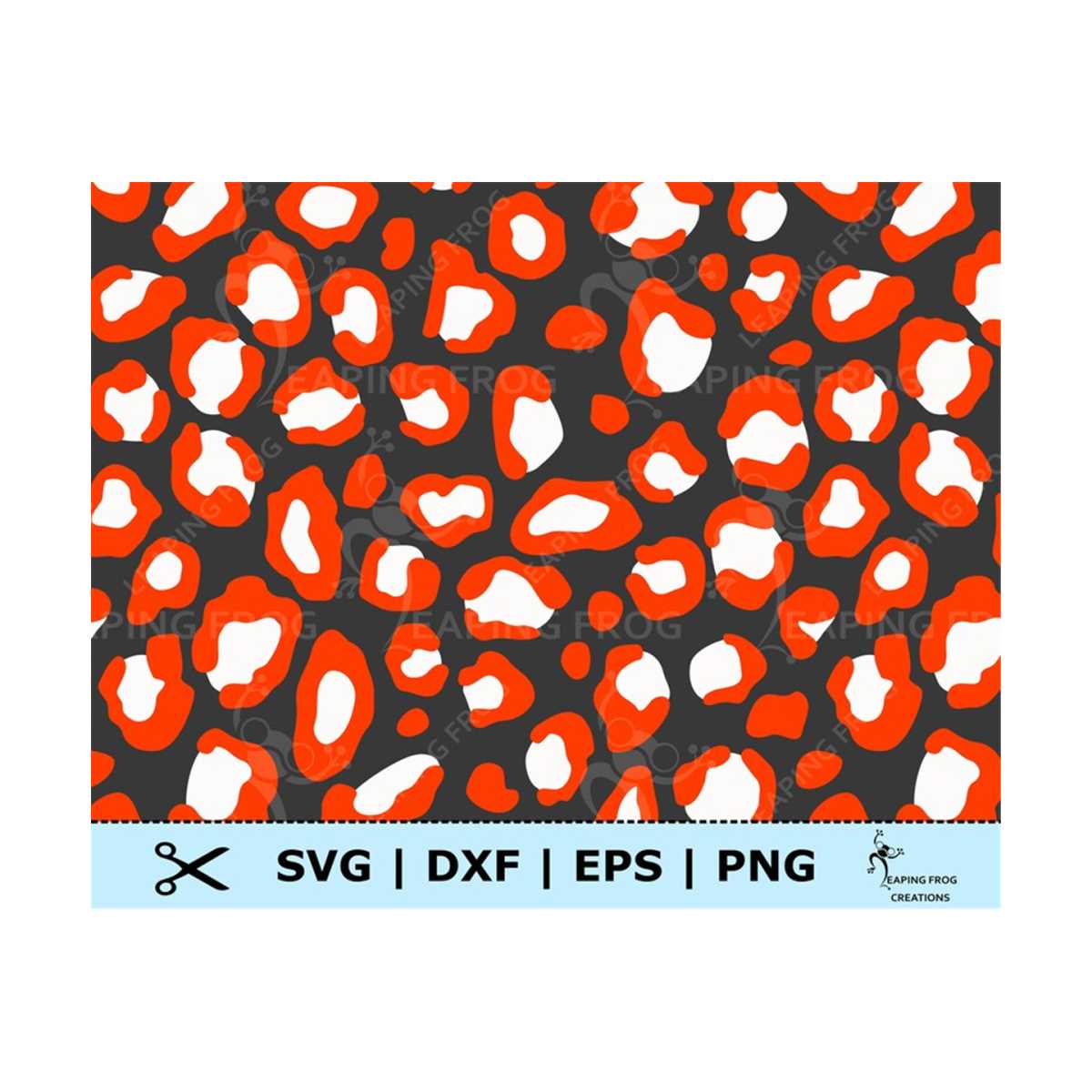 Leopard Print SVG. PNG. SEAMLESS! Cricut cut files, layered - Inspire ...