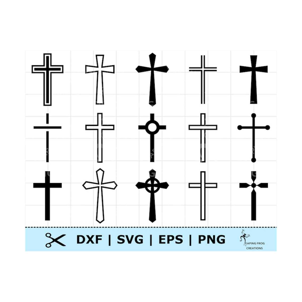Cross SVG. Cricut cut files, Silhouette files. Crosses SVG. - Inspire ...