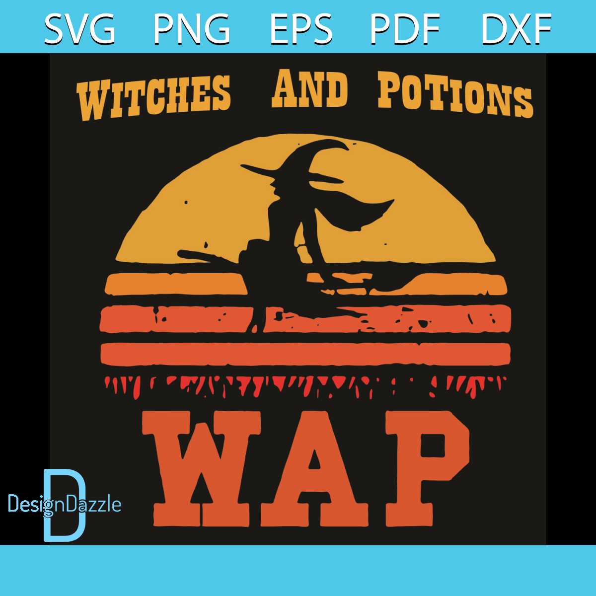 WAP Witches And Potions SVG, WAP svg, Withches svg, Witches | Inspire ...