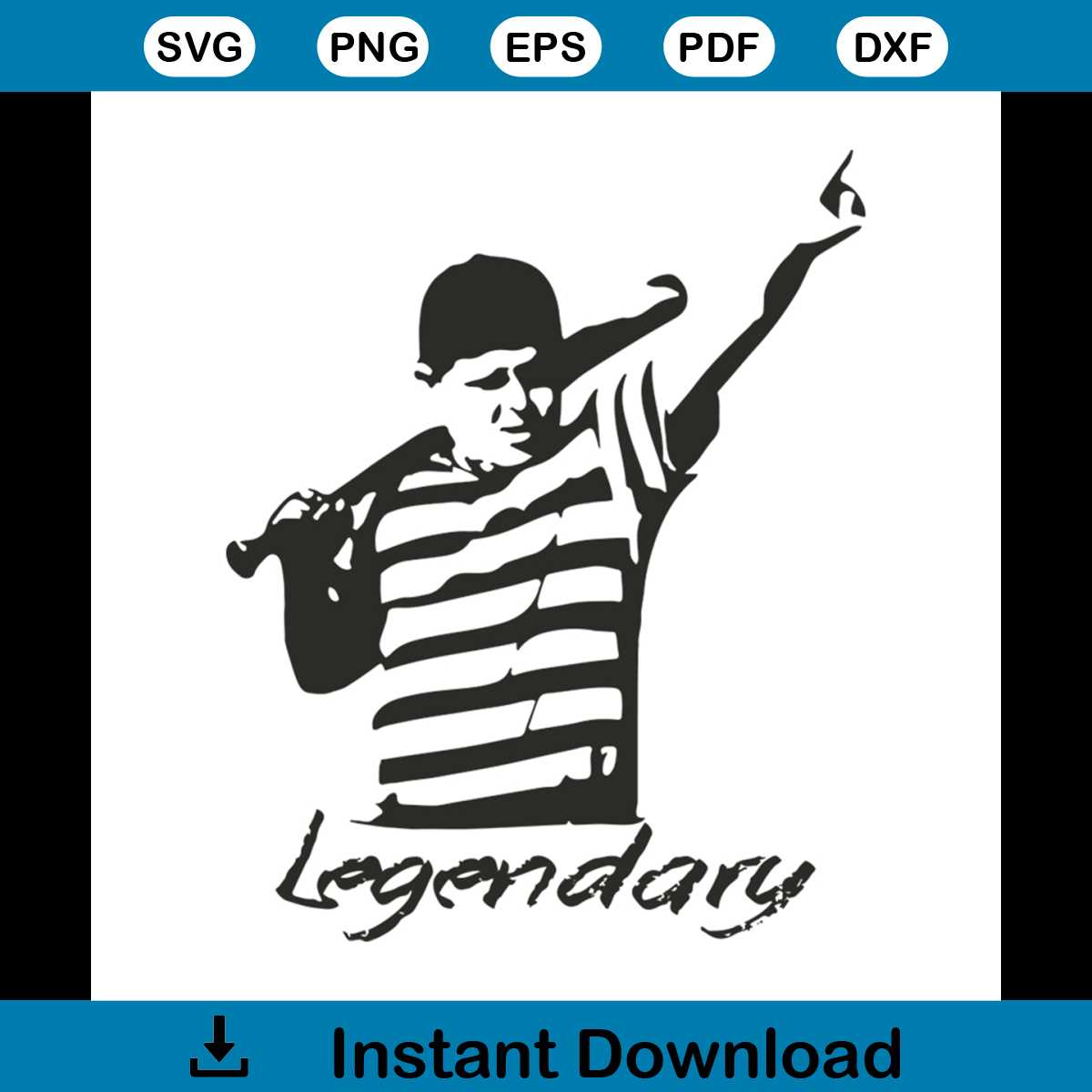 Baseball Legendary Svg, Sport Svg, Baseball Player Svg, Base | Inspire ...