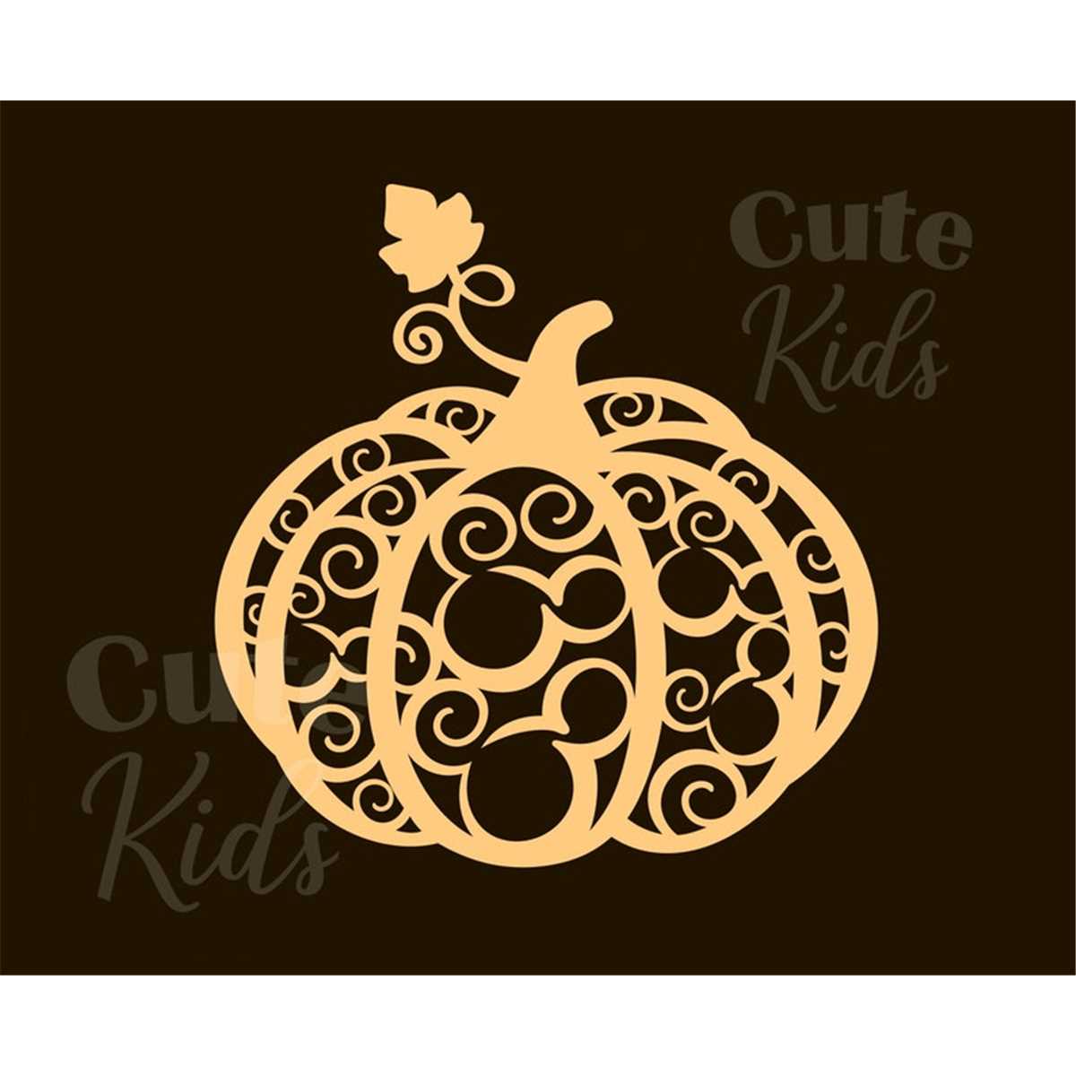 Hidden Mouse Head Pumpkin SVG – Thanksgiving Decor Svg cut f | Inspire ...