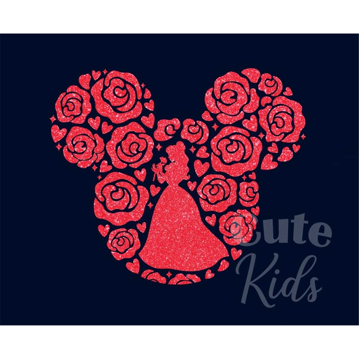 Princess Mouse Head SVG – Birthday Party Decor svg cut file | Inspire ...