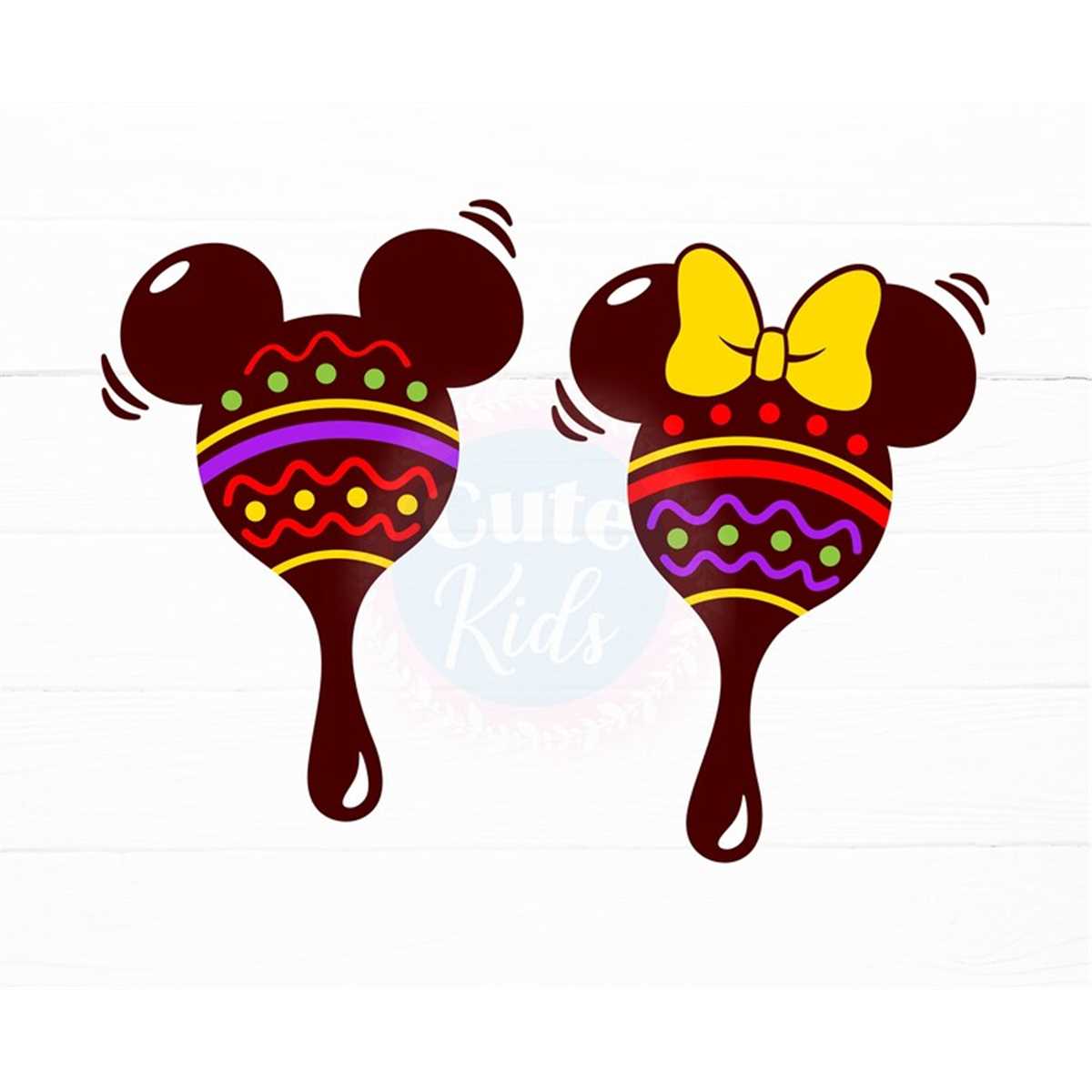 Mouse Head Maracas SVG – musical instruments decor svg cut f - Inspire ...