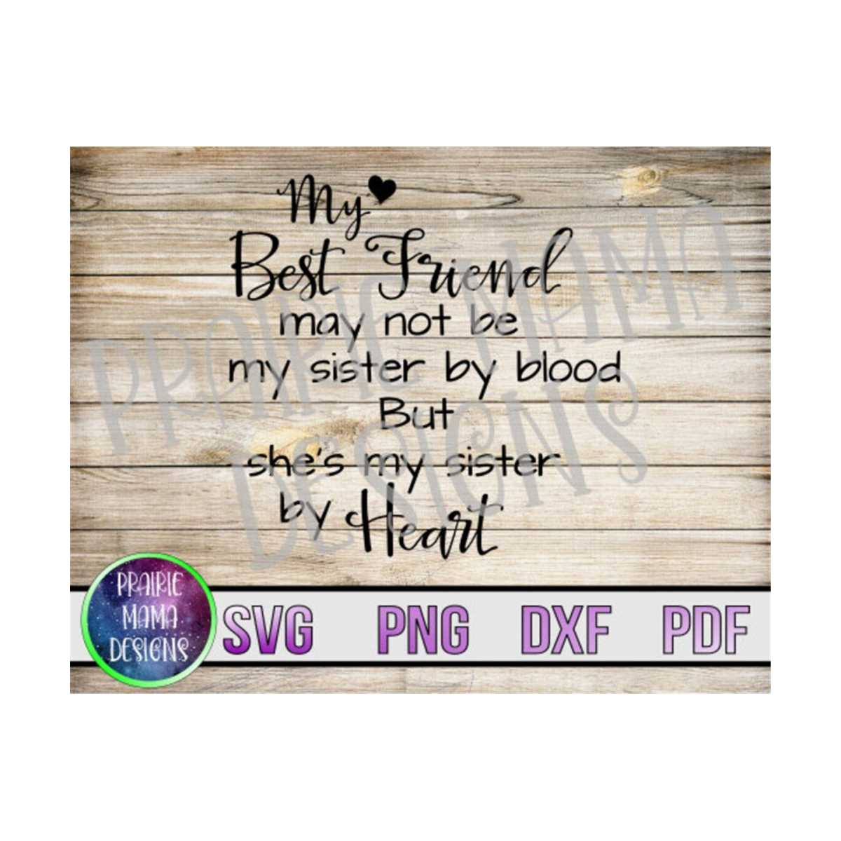 my best friend SVG PNG DXF pdf cut file digital download | Inspire Uplift