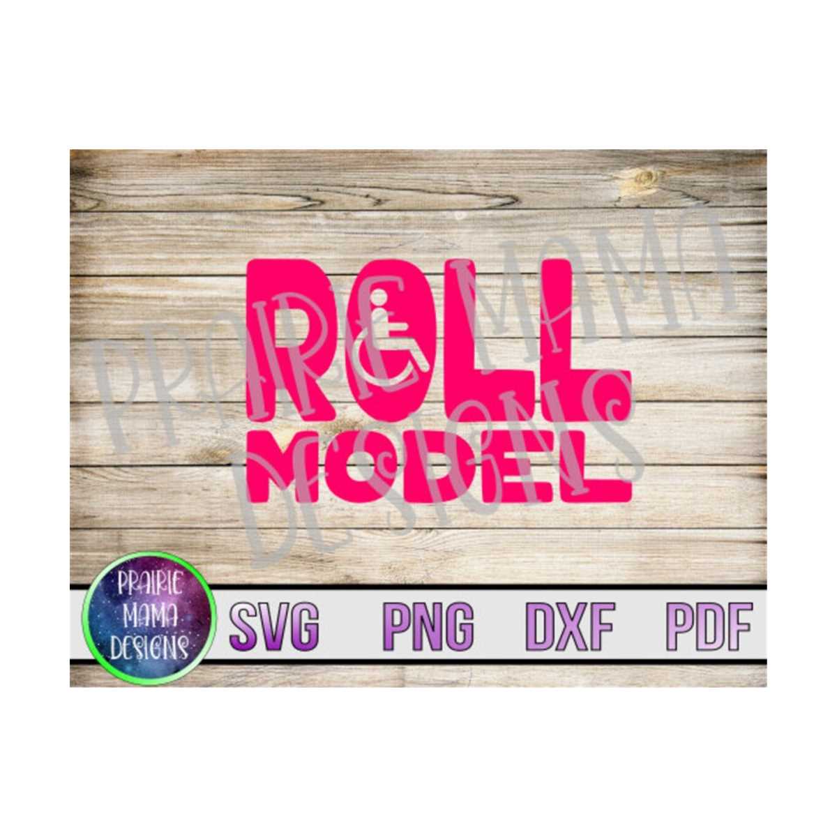Roll model SVG pdf dxf PNG cut file digital file digital dow - Inspire ...