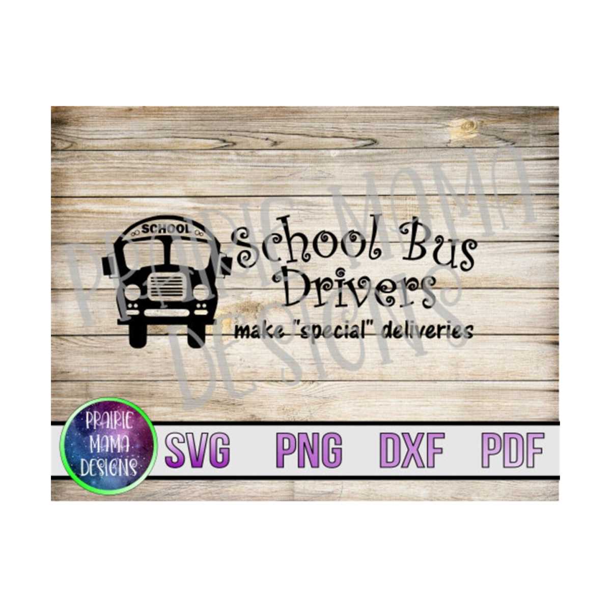 School bus drivers make special deliveries SVG PNG DXF pdf c | Inspire ...