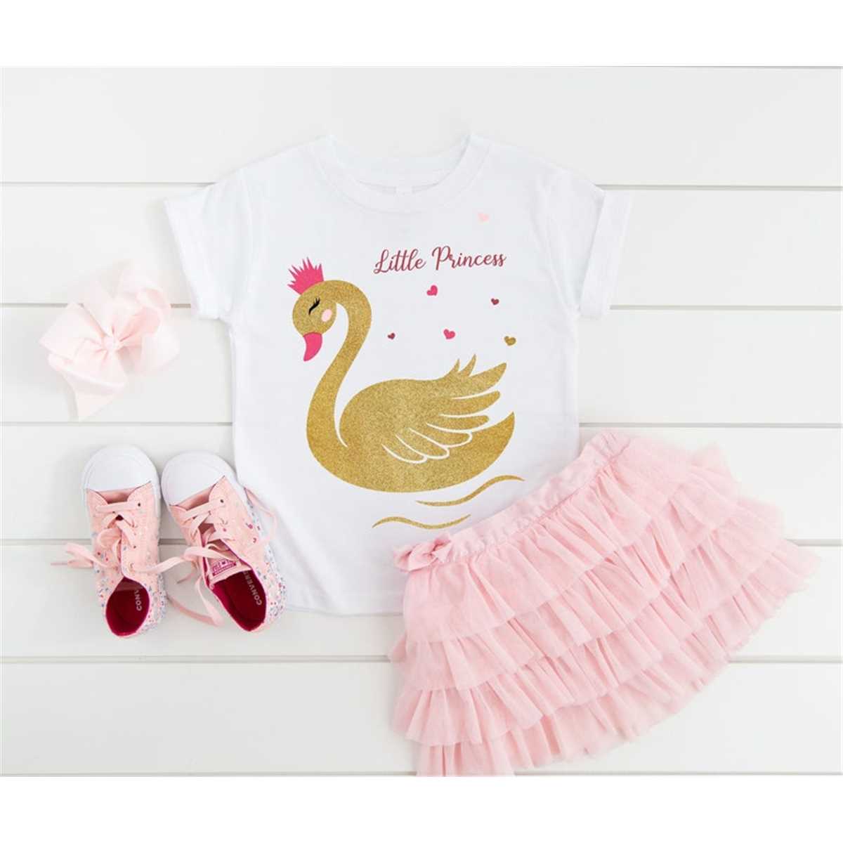 Cute Animal designs for kids – Little Princess swan SVG file | Inspire ...