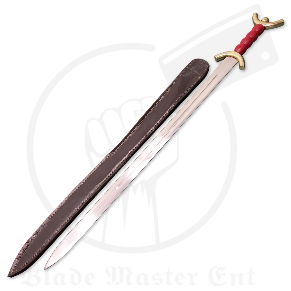 Boudica Celtic War Sword Gaelic Queen Irish Red Brass Sword - Inspire ...