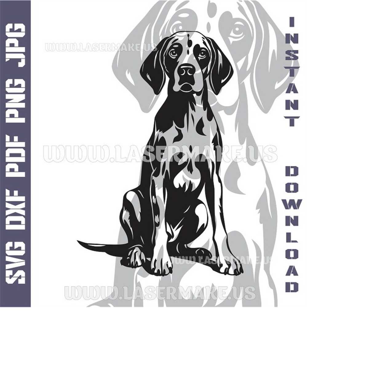 English pointer SVG file | cut file for cricut | printable p | Inspire ...