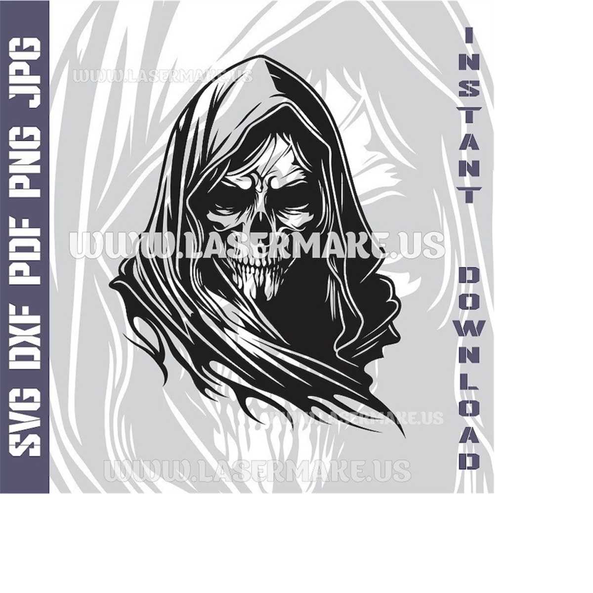 Death grim reaper SVG file | cut file for cricut | printable | Inspire ...