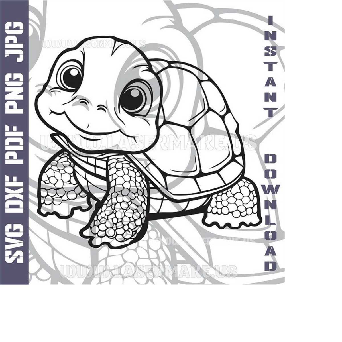 Funny turtle SVG file | cut file for cricut | printable png| | Inspire ...