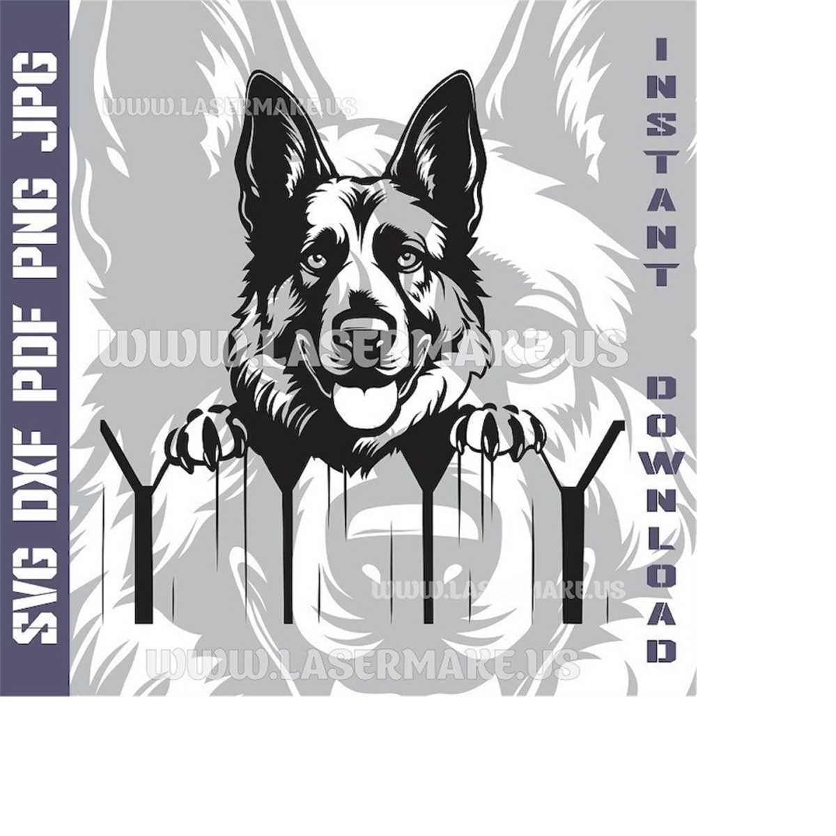 German shepherd SVG file | cut file for cricut | printable p | Inspire ...