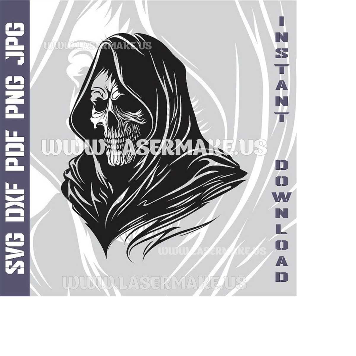 Death grim reaper SVG file | cut file for cricut | printable | Inspire ...
